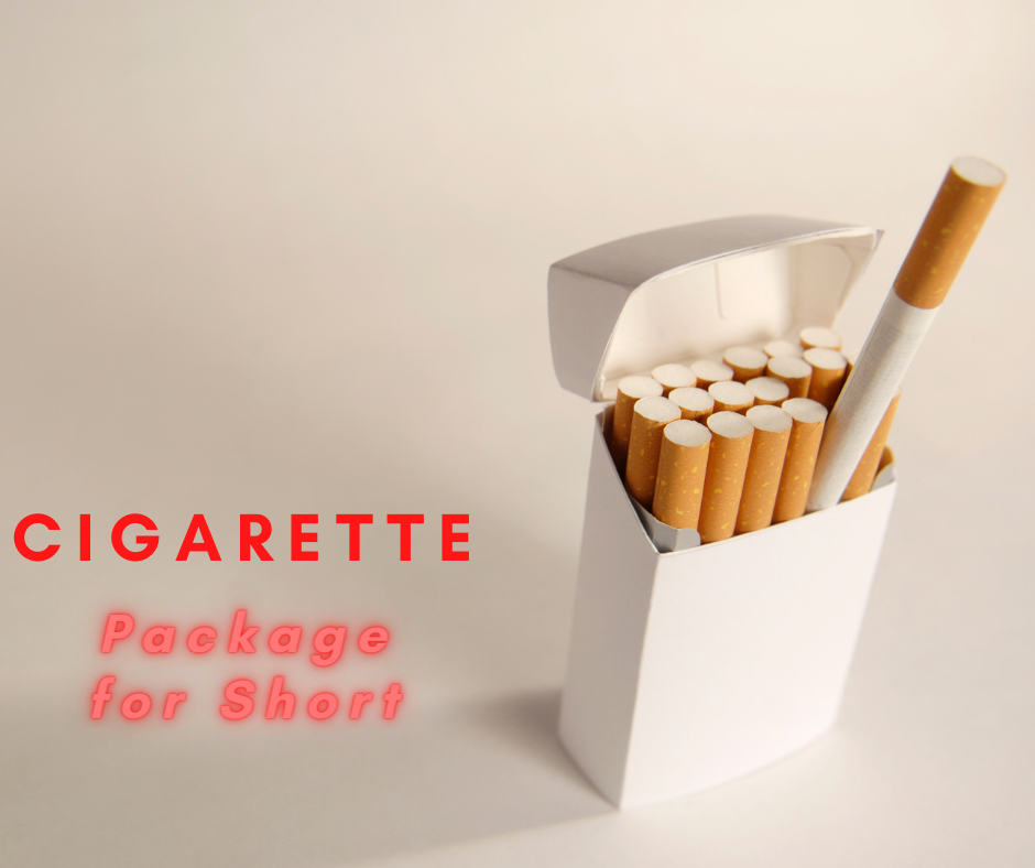 Add A Printed Package To Your cigarette package for short And Increase ...